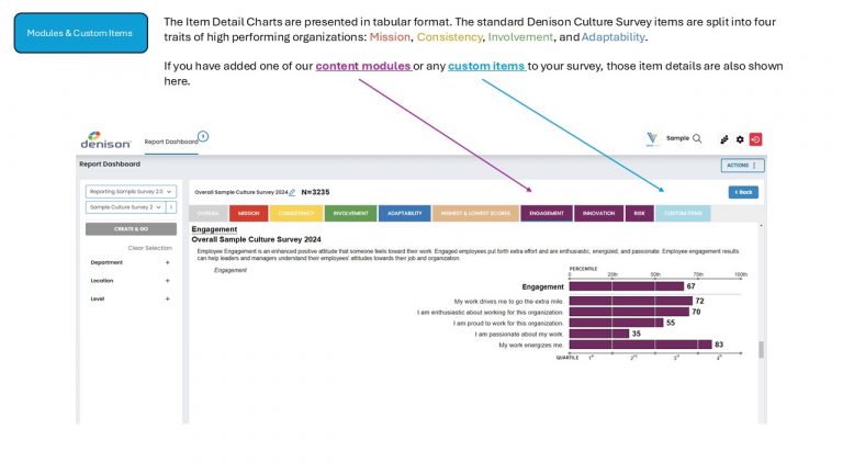 Denison Web Reporting User Guide - Denison Consulting